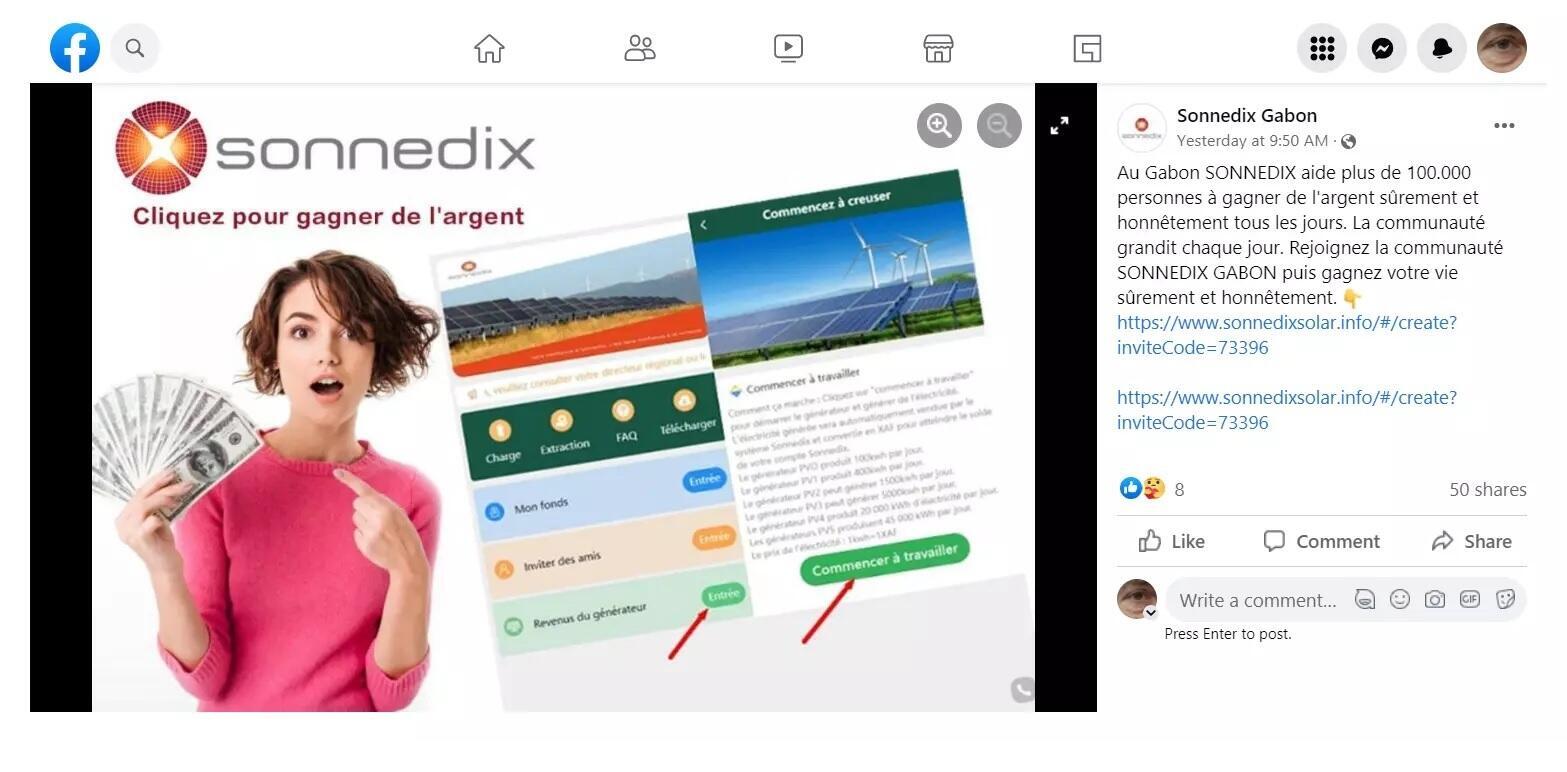Así se descubrió la estafa piramidal de 'Sonnedix Gabon' - Los Observadores